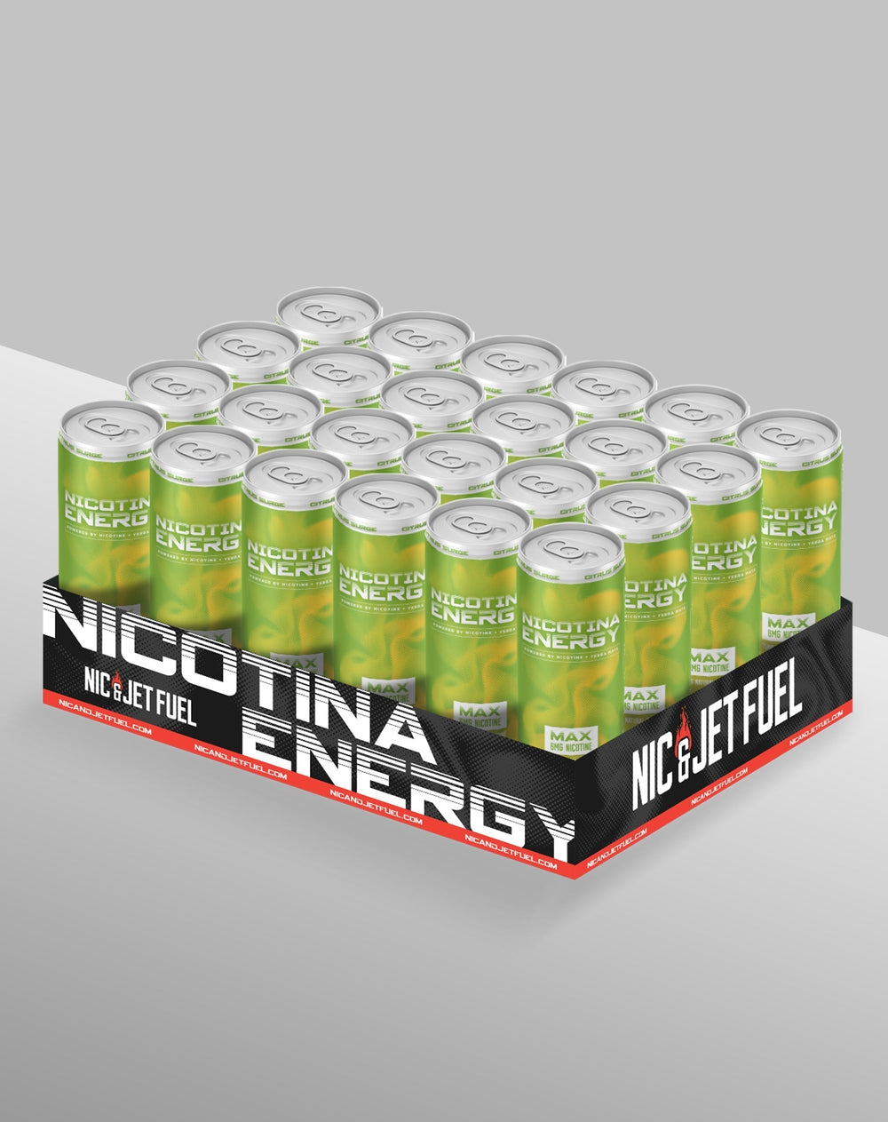 Nic and Jet Fuel | Clean Nicotine Energy Drinks